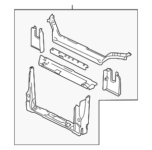 15871561 GM Radiator Support | GM Parts Store