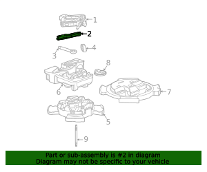 2020-2023 GM Jack/Wheel Wrench 42765268 | OEM Parts Online