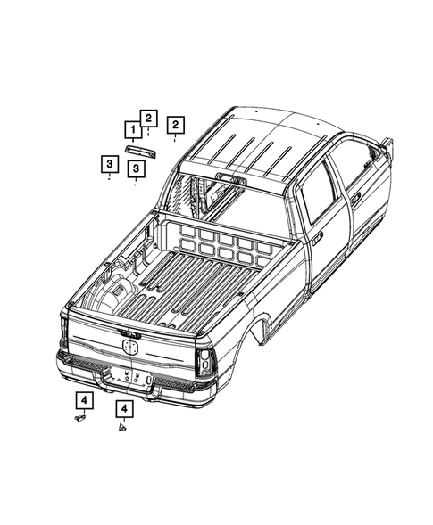 Lamps, Interior and Exterior for 2021 Ram 1500 | Mopar Online Parts