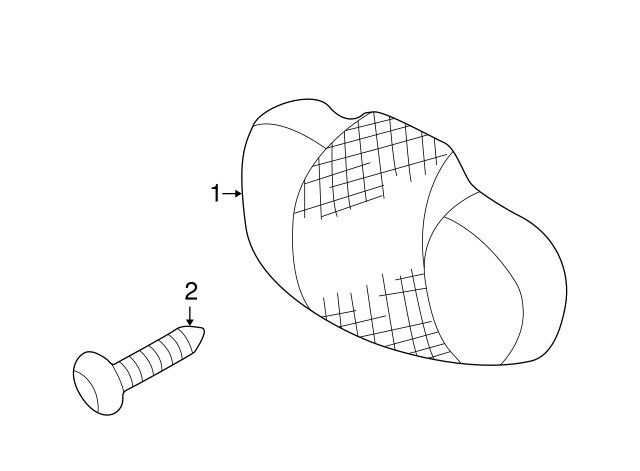 2001-2004 Hyundai Santa Fe Reflector 92405-26050 | OEM Parts Online