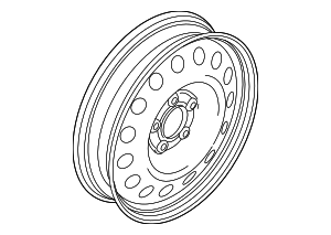 36116758778 - 2004-2010 BMW Spare Wheel (36-11-6-758-778) | BMW of ...