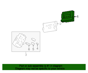 2012-2017 GM (Replaces 13586273) Body Control Module 13534183 GM ...