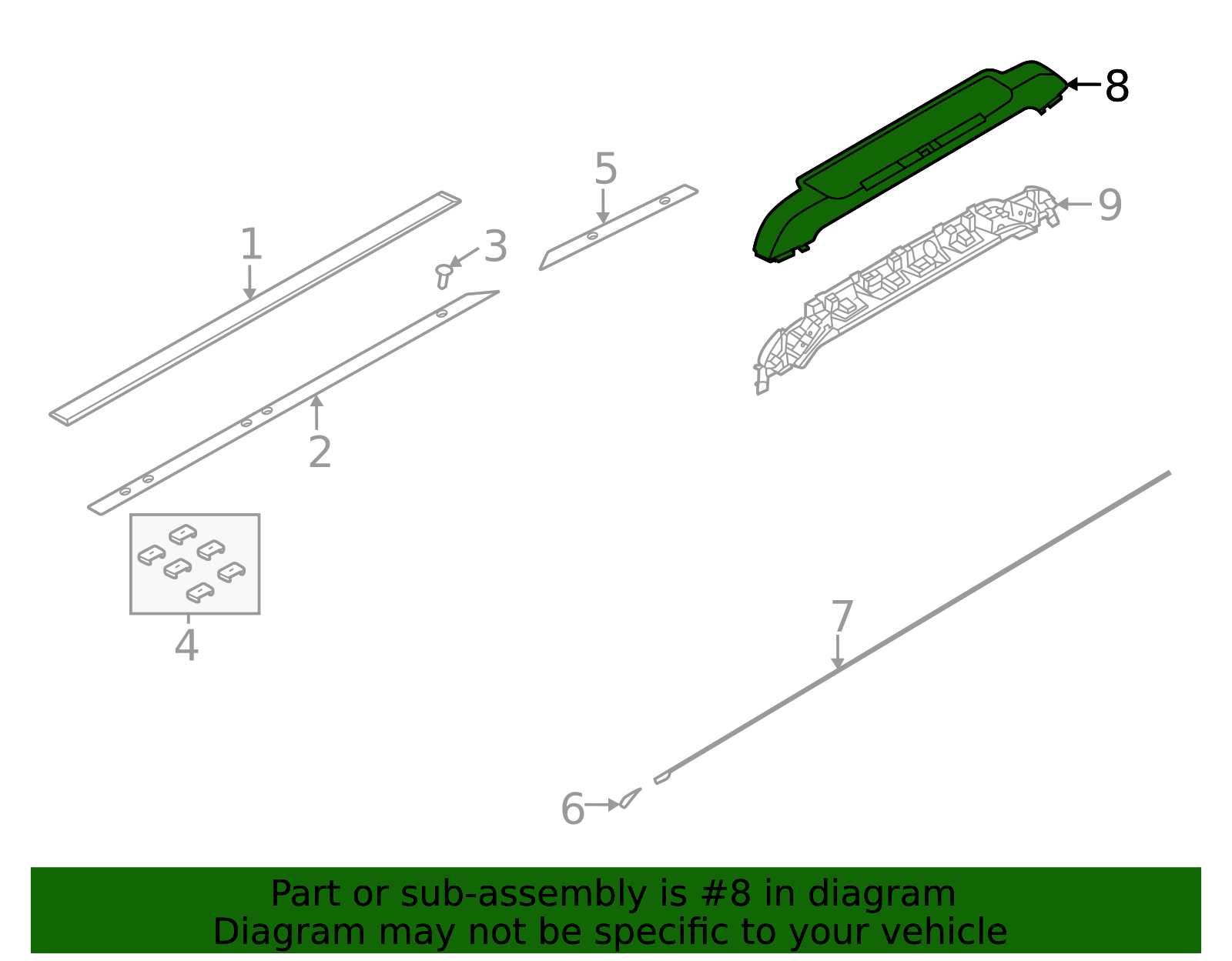 2020-2023 Land Rover Rear Spoiler LR175754 | OEM Parts Online