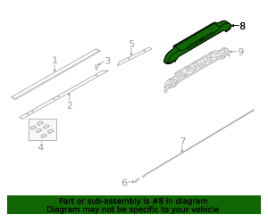 2020-2023 Land Rover Rear Spoiler LR175754 | OEM Parts Online