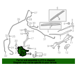 2018-2024 Mitsubishi Washer Reservoir 8260A450 | Mitsubishi Parts Warehouse