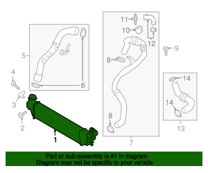 G3GZ-6K775-A - Inter-Cooler 2017-2020 Ford | Group 1 Auto Parts