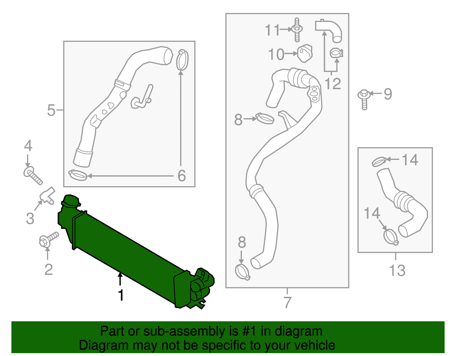 G3GZ-6K775-A - Inter-Cooler 2017-2020 Ford | AutoNation Parts