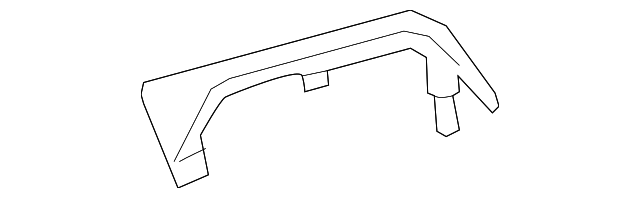 55422-0R020 - Finish Molding - 2019-2024 Toyota | OEM Genuine Toyota Parts