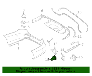 213-490-98-06 - Bumper Cover Heat Shield 2021 Mercedes-Benz E 63 AMG® S ...