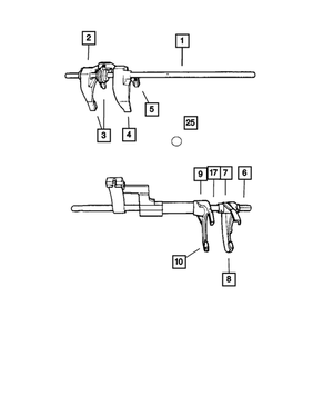 2001-2006 Dodge Fifth Shift Fork 4626540 | Mopar Estores