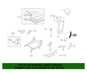 87607-89900 - Rod 2000-2009 Nissan | Nissan Parts & Accessories Online