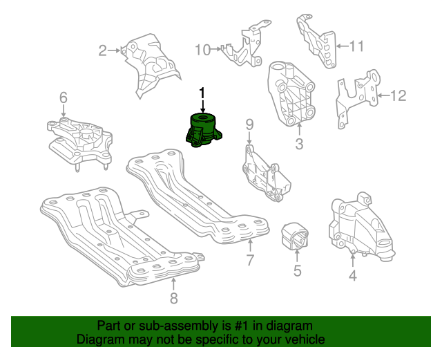 253-240-10-00-28 - Side Mount 2016-2019 Mercedes-Benz GLC 300 ...