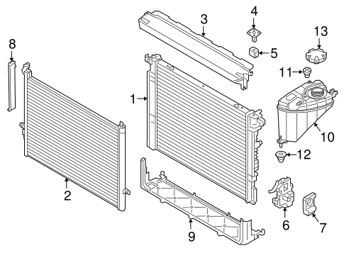 Radiator & Components for 2016 BMW 740i | getBMWparts