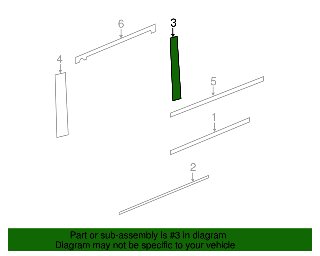 2008-2020 Mopar Applique 05020667AA | Mopar Parts Canada