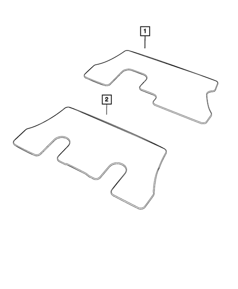 Carpets, Floor Mats, Load Floor, and Silencers for 2023 Dodge Durango ...