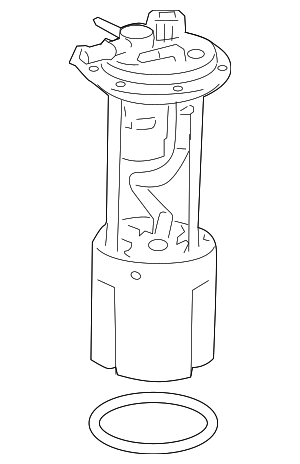 2011-2014 GM Fuel Pump Module without Fuel Level Sensor 13589707 GM ...