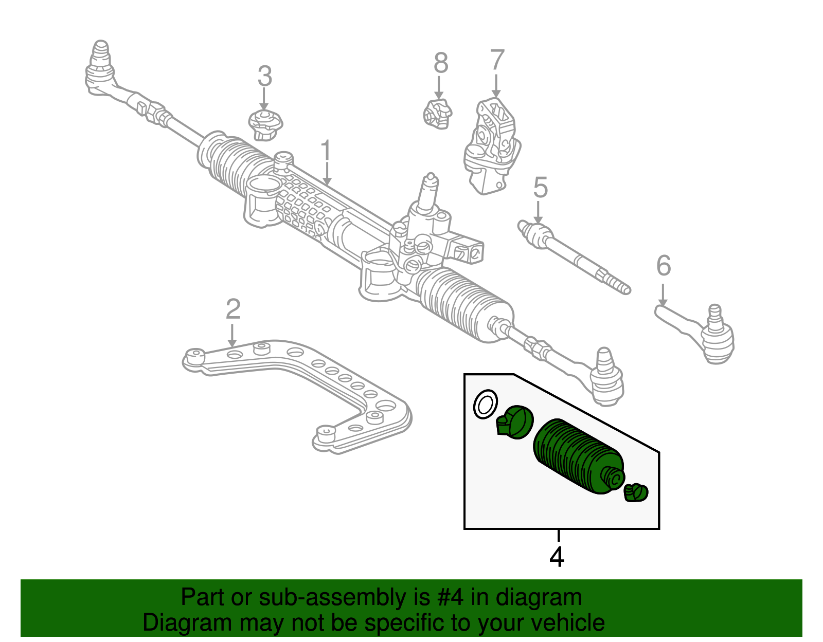 1996-2003 Mercedes-Benz Tie Rod Boot 210-460-23-00 | Mercedes-Benz ...