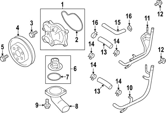 2024 Subaru BRZ By-Pass Pipe 14050AB531 | TascaParts.com