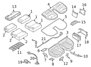 61-27-8-843-415 - Drive Motor Battery Pack Control Module ...