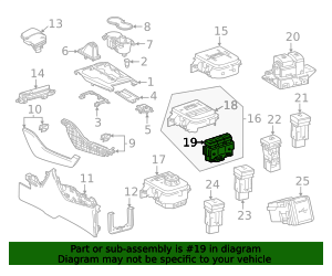 84329-02050 - Turn Signal Switch - 2017-2024 Toyota | OEM Genuine ...