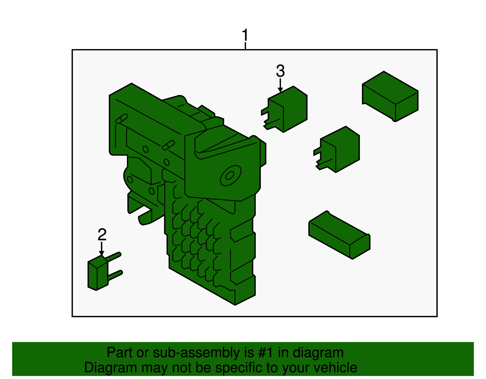 82201FJ211 - Junction Block 2013-2018 Subaru | AutoNation Parts