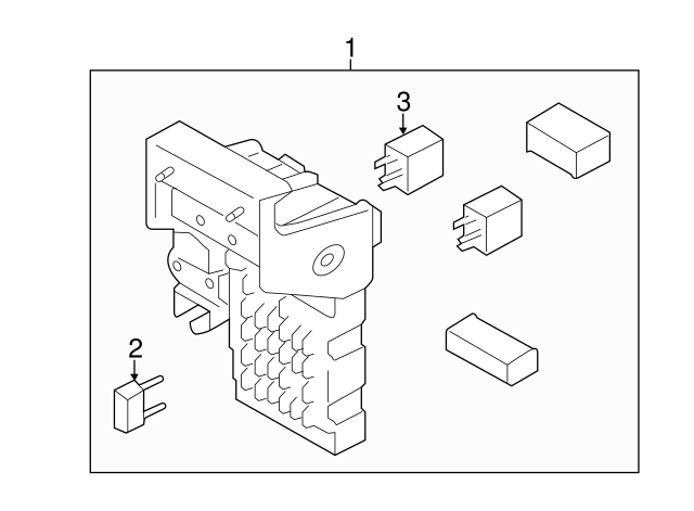 Subaru Junction Block 82201FJ211 | Auto Parts