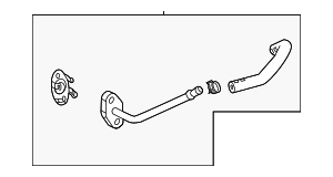 2017-2024 GM Turbocharger Coolant Return Pipe 12691899 | Karl Auto Parts