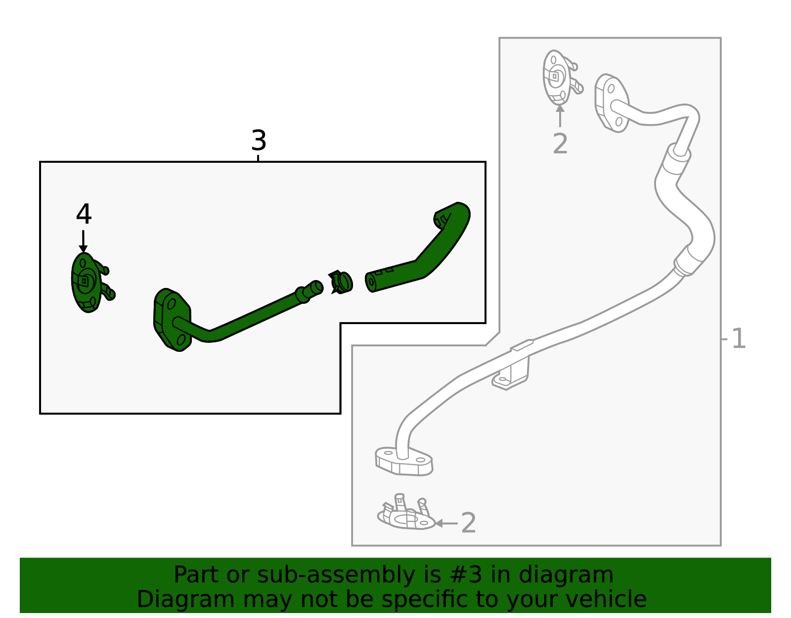 2017-2024 GM Turbocharger Coolant Return Pipe 12691899 | Karl Auto Parts
