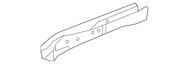 65612-TGG-A00ZZ - Rear Rail 2017-2021 Honda Civic | Honda Parts Online