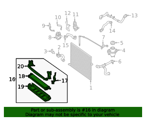 213-500-70-00 - Radiator 2019-2023 Mercedes-Benz | AutoNationParts.com