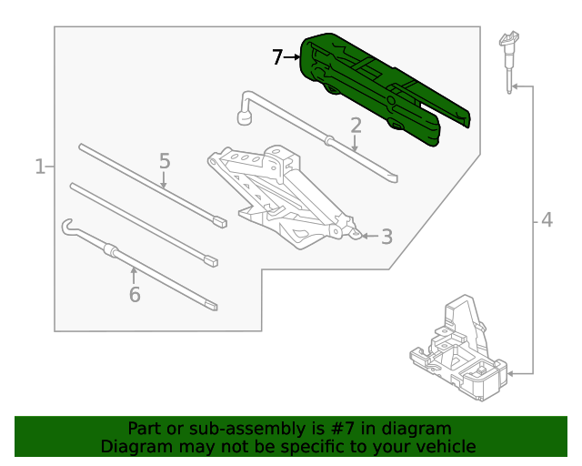 2021-2023 Ford F-150 Tool Bag ML3Z-17005-B | AutoNationParts.com