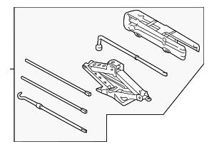 ML3Z-17080-F - Jack Assembly Lifting 2021-2025 Ford F-150 | Big 3 Auto ...