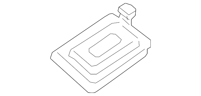 LR093945 - Roof Molding Retainer Clip 2018-2023 Land Rover Range Rover ...