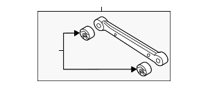 2011-2014 Hyundai Upper Control Arm 55100-3R000 | QuirkParts