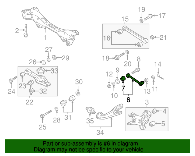 2011-2015 Hyundai Sonata Lateral Arm 55250-3Q010 | OEM Parts Online