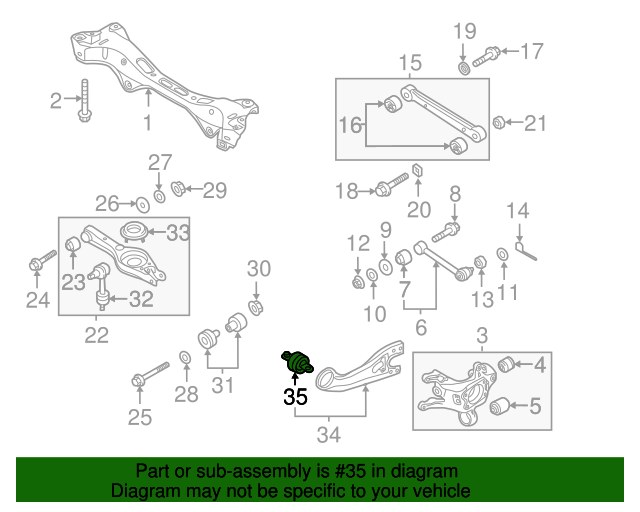 55274-3S000 - Bushing - 2011-2017 Hyundai | World OEM Parts Hyundai