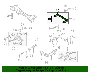 55100-3R000 - Suspension Control Arm 2011-2014 Hyundai | AutoNation Parts