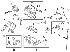 2014-2020 Ford Manifold Gasket DS7Z-9439-A | FordPartsOnSale.com