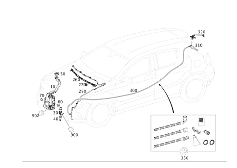 Windshield Washer for 2018 Mercedes-Benz GLA 250 | Mercedes-Benz USA Parts