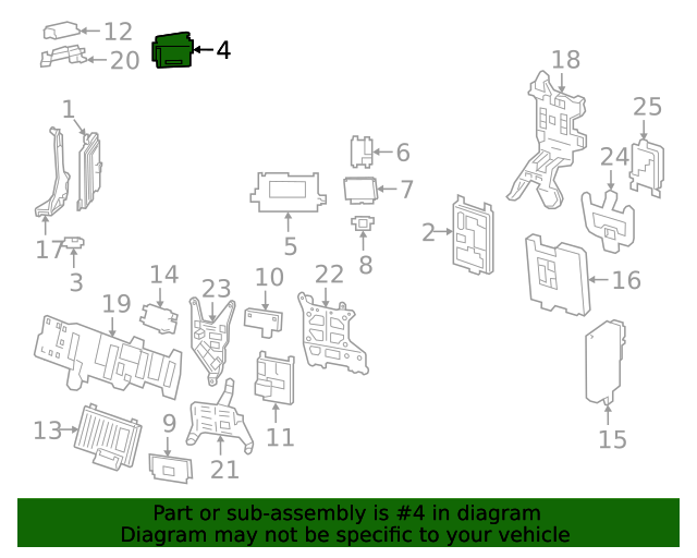 213-900-74-33 - Control Module 2021 Mercedes-Benz | AutoNationParts.com