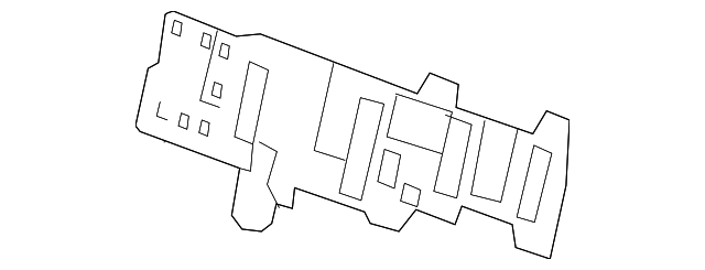 213-545-65-00 - Control Module Bracket 2021-2023 Mercedes-Benz ...