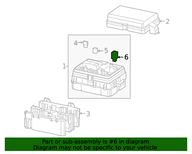 2019-2025 GM Relay 84095364 GM | GMPartsDirect.com