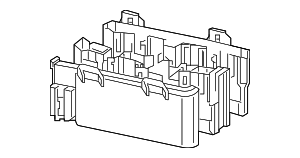 2019-2025 GM Engine Wiring Harness Fuse Block Bracket 84515470 GM ...