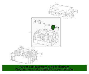 2010-2025 GM Multi-Purpose Relay 13422668 GM | GMPartsDirect.com