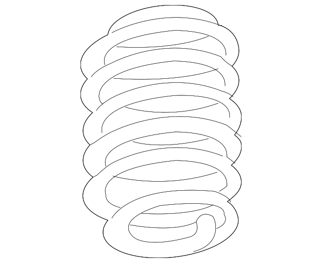 2016-2020 Buick Envision Rear Coil Spring 84348823 | GMPartsDirect.com