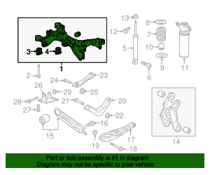 2020 Buick Envision Suspension Cross-Member 84640931 | GMPartsDirect.com