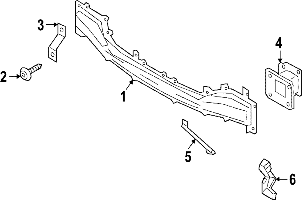 2022-2025 Genesis G70 Side Bracket 86627-G9500 | QuirkParts