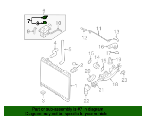 25440-3K000 - Reservoir Cap 2006-2014 Kia | Kia.Parts Store