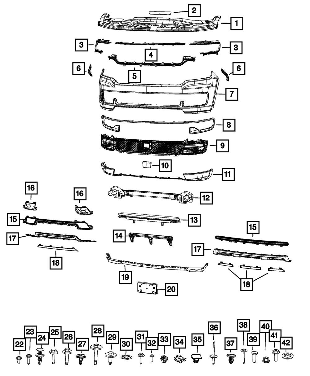 Genuine Mopar License Plate Kit 68426603AB for sale online | eBay