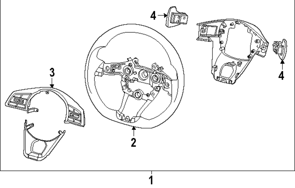 56110-M7250B2C - Strg Wheel Assembly 2022-2024 Kia Forte | Kia.Parts Store